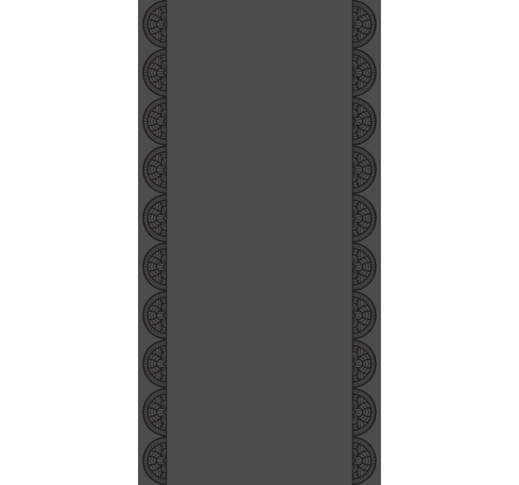 Circular Geometric Motif texture and pattern blind